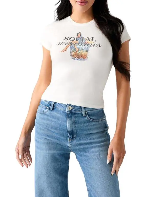 Guess Graphic T-shirt - White