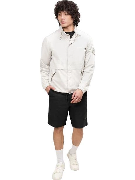 JACK1T Atlas Lightweight Windbreaker Jacket - Stone