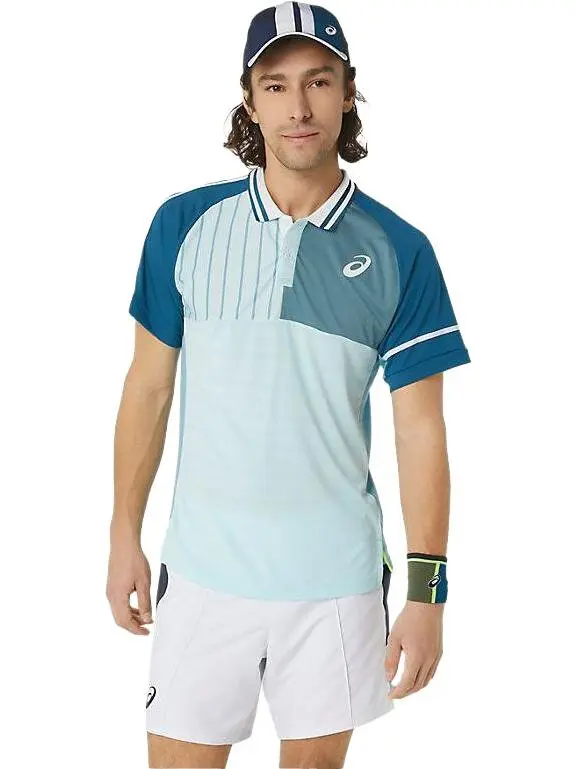 Asics Match Polo Shirt 'aquamarine - Default Colorway