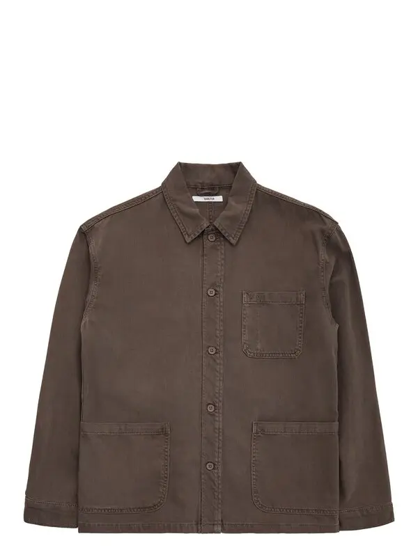 WALTER DENIM LIMITED Chocolate Lotus Workshirt - Brown
