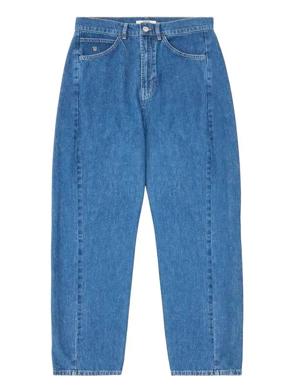 WALTER DENIM LIMITED Mid Wash Balloon Fit Jeans - Blue