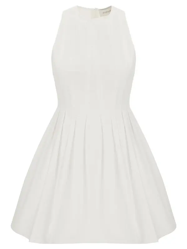 Sportmax White Sleeveless Dress - Multicolor