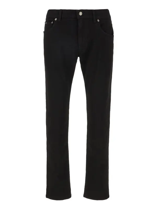 Dolce & Gabbana Black Wash Jeans - Multicolor
