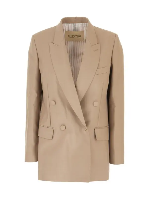 Valentino Garavani Double-breasted Blazer - Multicolor