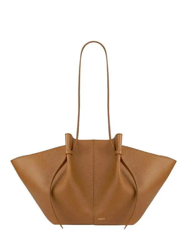 Yuzefi Mochi Knotted Tote Bag - Brown