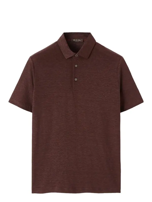 Loro Piana Polo Shirt - Deep Bordeaux Red