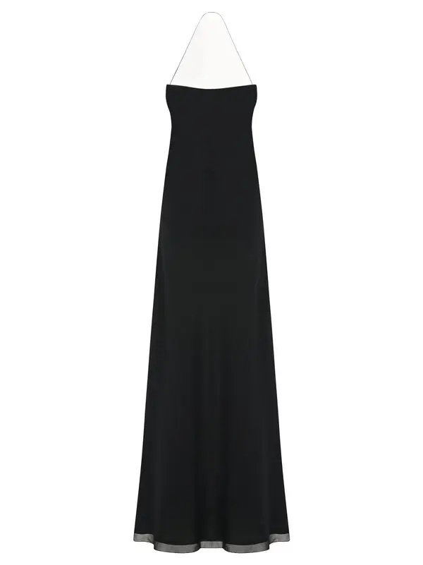 THE ROW Javier Dress - Black