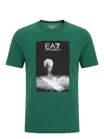 EA7 T-shirt Size Cotton - Green