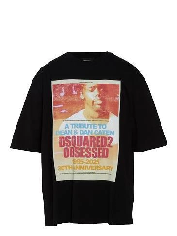 Dsquared2 T-shirt Size Cotton - Black