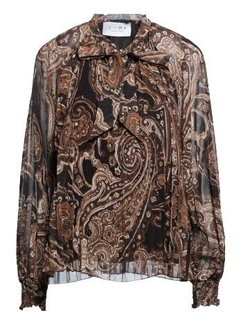 KAOS Polyester Blouse - Brown