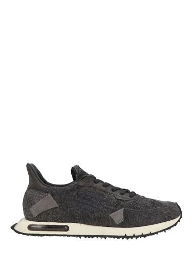 BEPOSITIVE Low-top Suede Sneakers - Charcoal