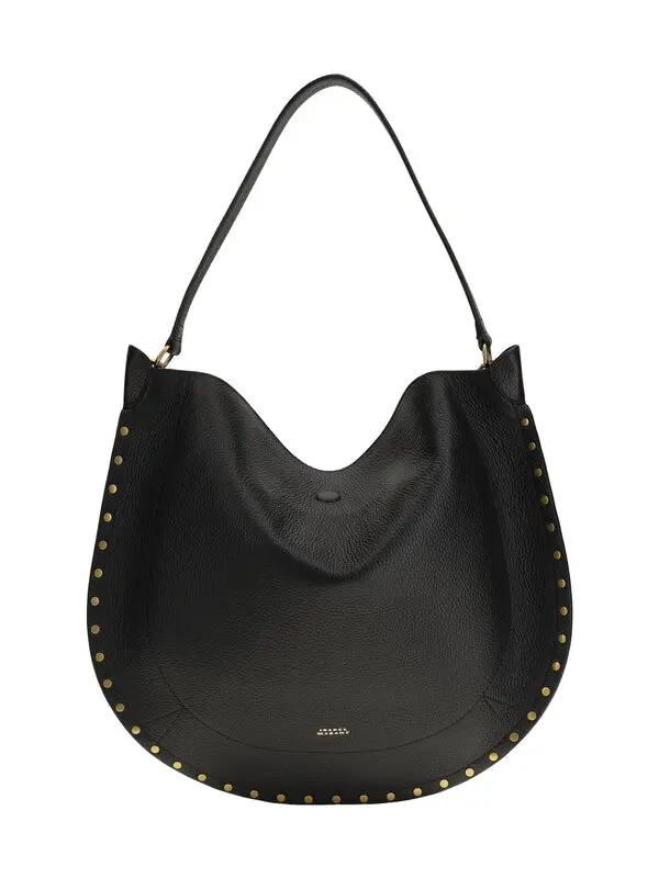 Isabel Marant Étoile Oskan Hobo Shoulder Bag - Black