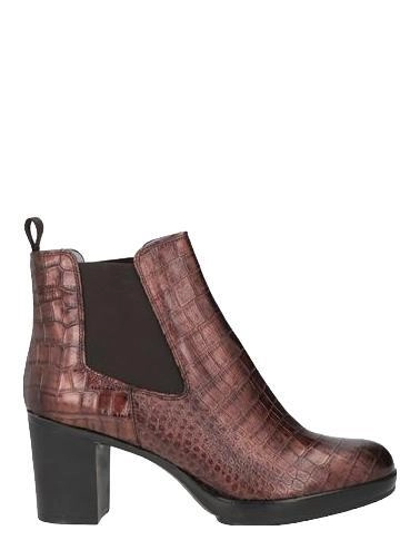TF SPORT Leather Crocodile-print Chelsea Boots - Yellow
