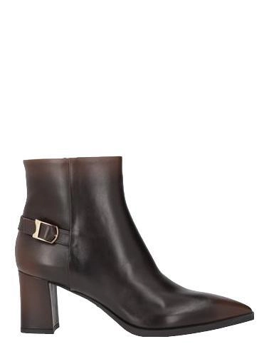 Santoni Ankle Boots Dark Size Leather - Brown