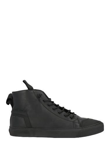 BRUNO BORDESE Leather High-top Sneakers - Black