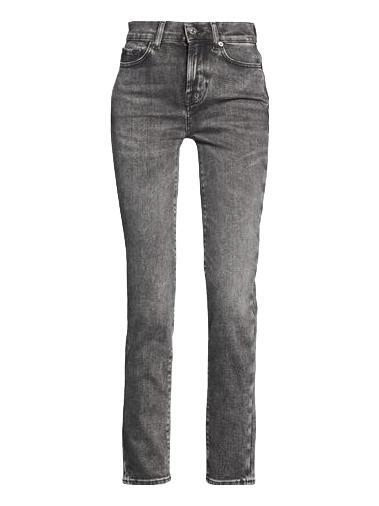 7 For All Mankind Jeans Size Cotton, Lyocell, Elastomultiester, Elastane - Black