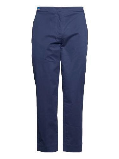 HARMONT & BLAINE Cotton Elastane Tapered Leg Trousers - Navy