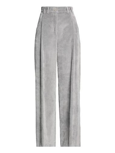 MANILA GRACE Wide-leg Corduroy Pants - Blue