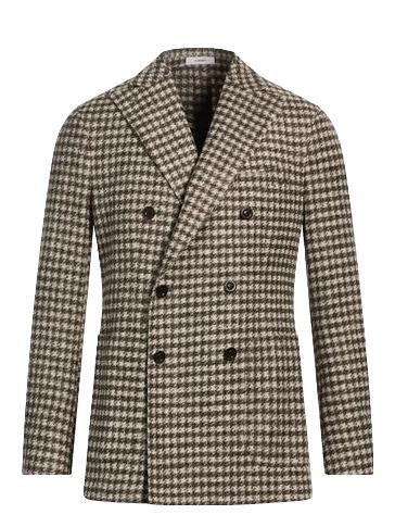 Boglioli Blazer Taupe Size Acrylic, Virgin Wool, Polyester - Grey