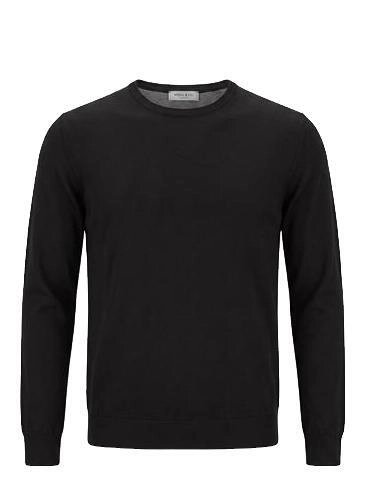 WOOL & CO Sweater Size Cotton - Black