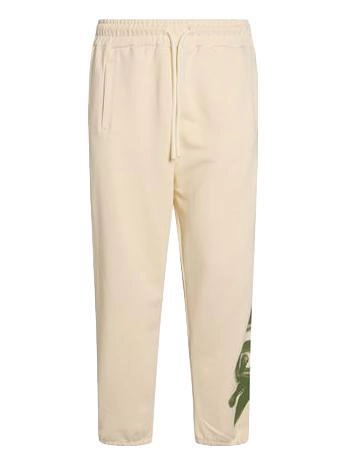 DISCLAIMER Pants Cream Size Cotton - White