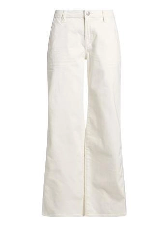 True Religion Wide-leg Jeans In Cotton And Elastane - White