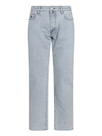 MOORER Cotton Denim Jeans - Blue
