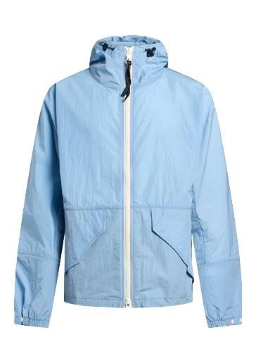 SPIEWAK Sky Nylon Hooded Raincoat - Blue