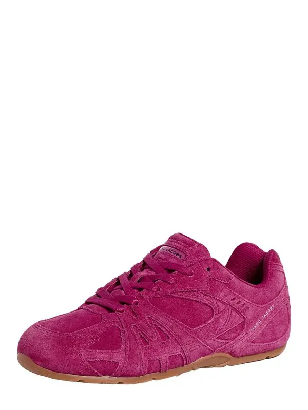 Marc Jacobs 72 Spring Suede Sneakers - Raspberry Pink