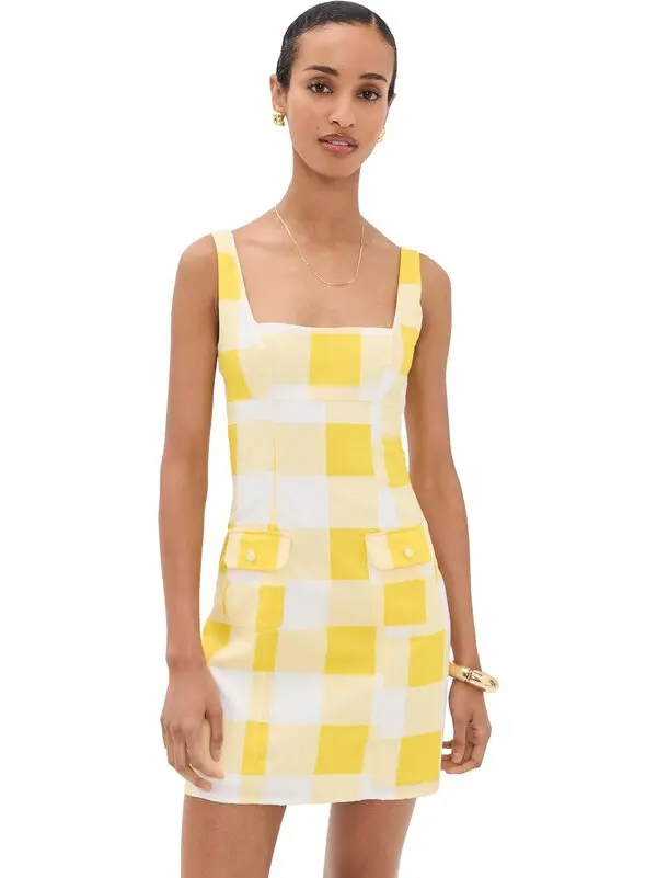 Peixoto Margot Mini Dress - Sunny Gingham