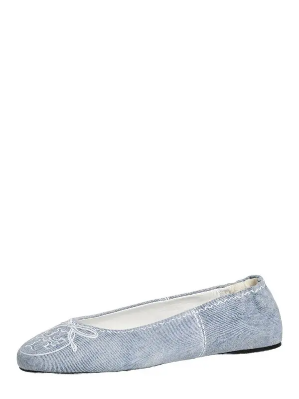 Tory Burch Reva Ballet Flats - Blue Cloud