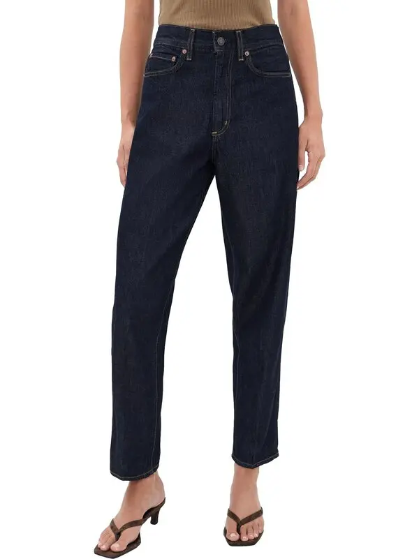 AGOLDE 80s High Rise Vintage Taper Jeans - Rinse