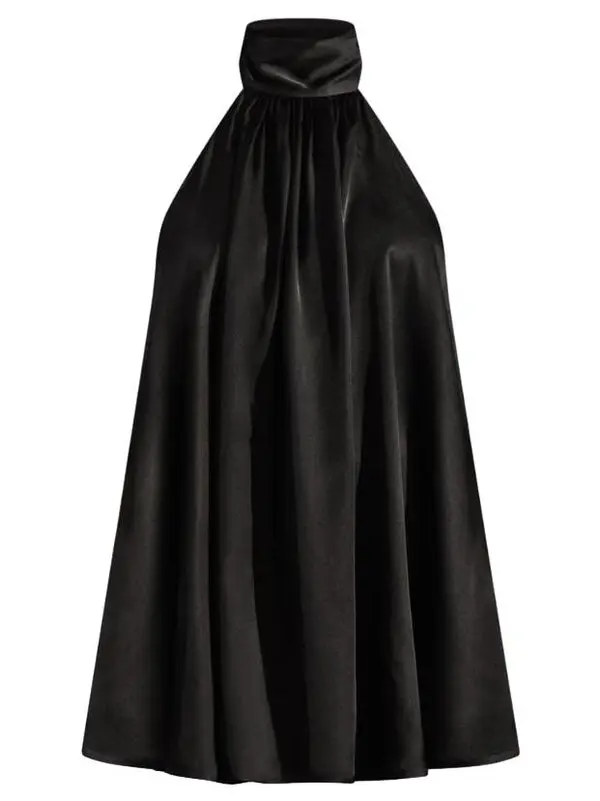 THE SOCIALITE OFFICIAL Vera Halterneck Dress - Black