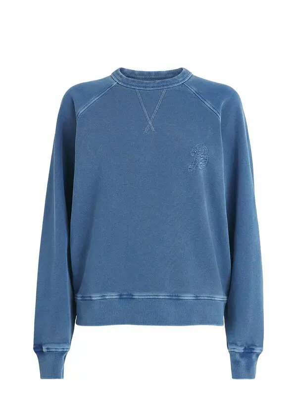 Barbour Cotton Avon Sweatshirt - Blue