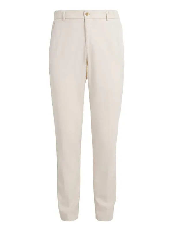 Marco Pescarolo Charm-detail Chinos - Ivory
