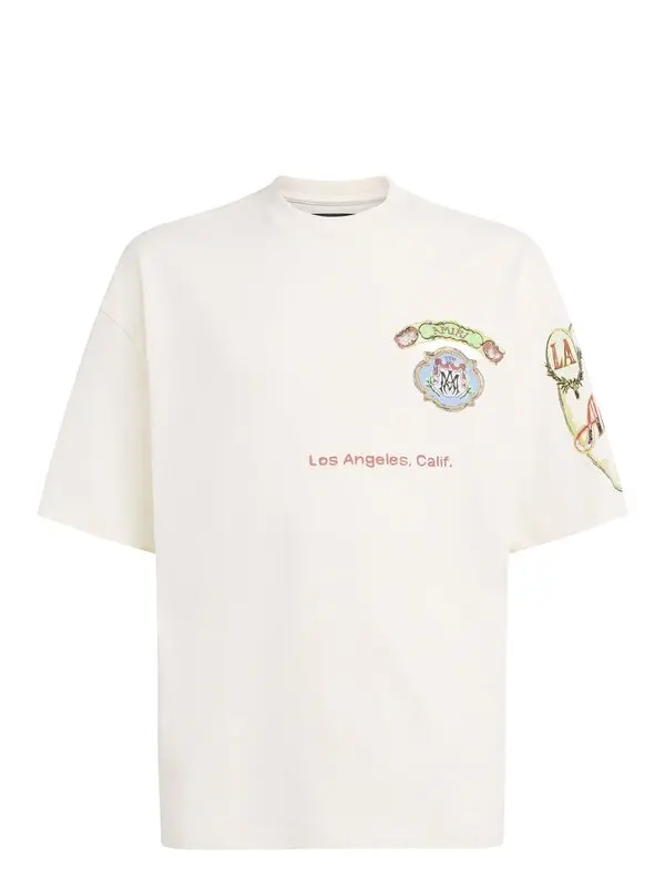 Amiri Cotton Vista Skate T-shirt - White