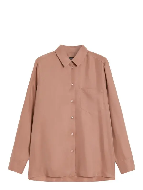 Max Mara Patch Pocket Shirt - Simple Pink