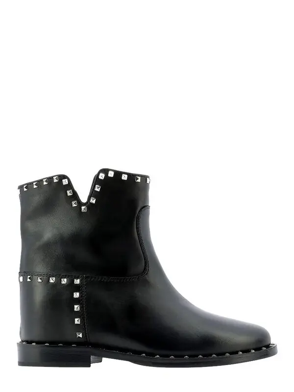 VIA ROMA 15 Malibu Ankle Boots - Black