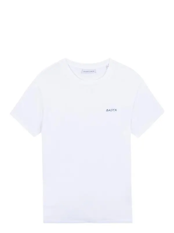 Maison Labiche Basta Embroidered T-shirt - White