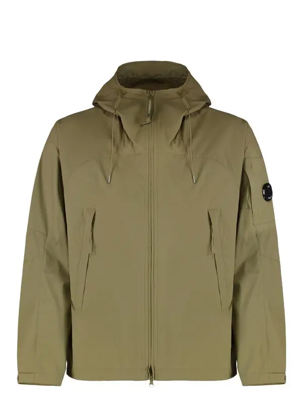 C.P. COMPANY Pro Tek Lens Hooded Jacket - Gray