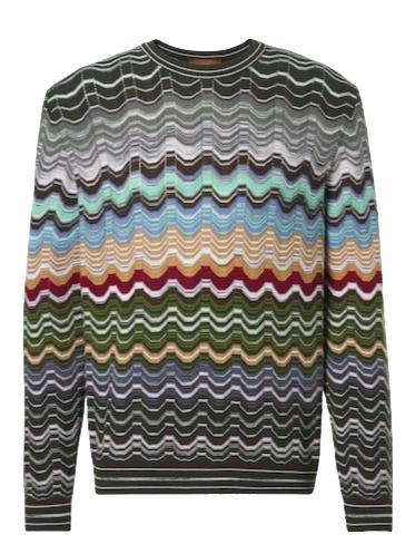 Missoni Zigzag Pattern Cotton-blend Sweater - Multicolor