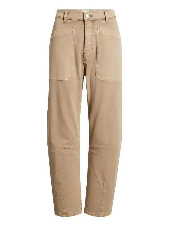 DL1961 Bilie High Waist Easy Barrel Leg Jeans - Desert