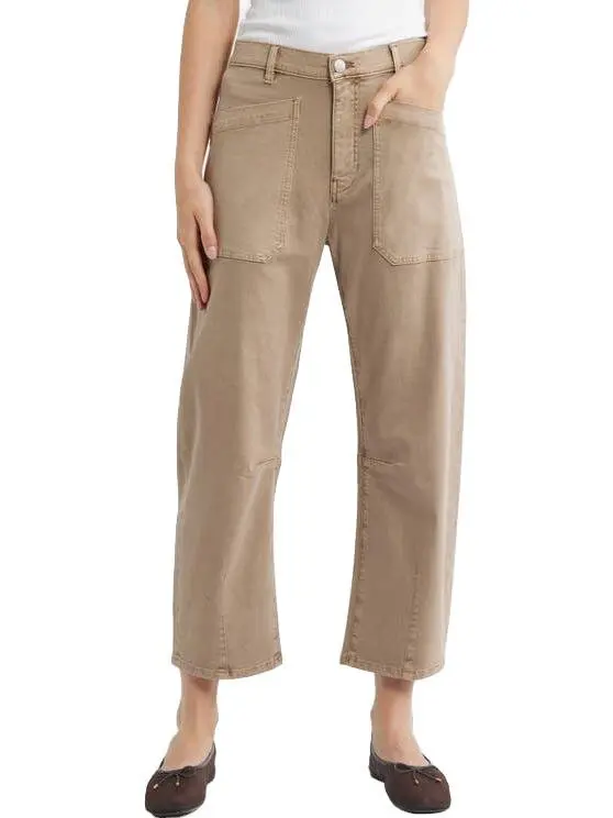 DL1961 Bilie High Waist Easy Barrel Leg Jeans - Desert