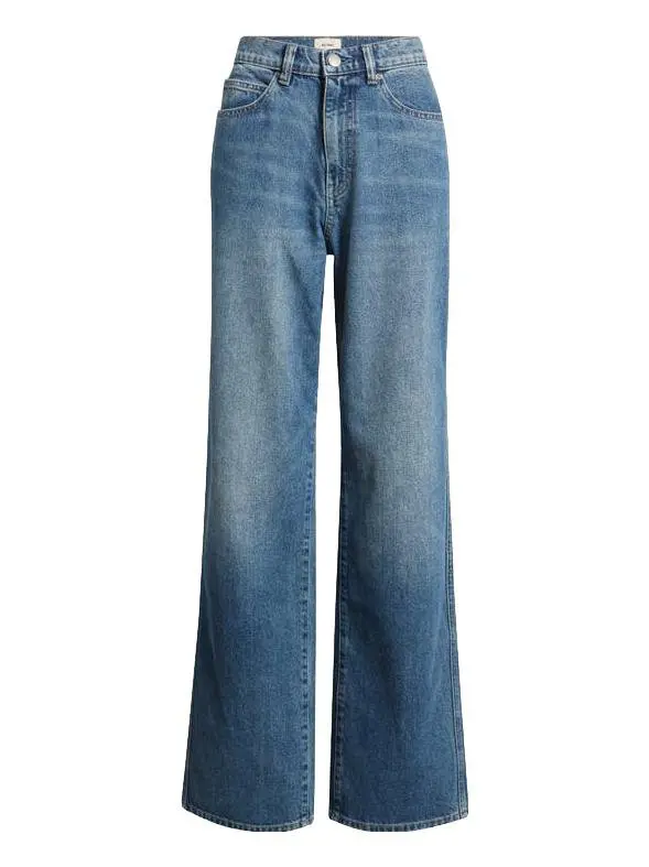 DL1961 Kaylen High Waist Wide Leg Jeans - Authentic
