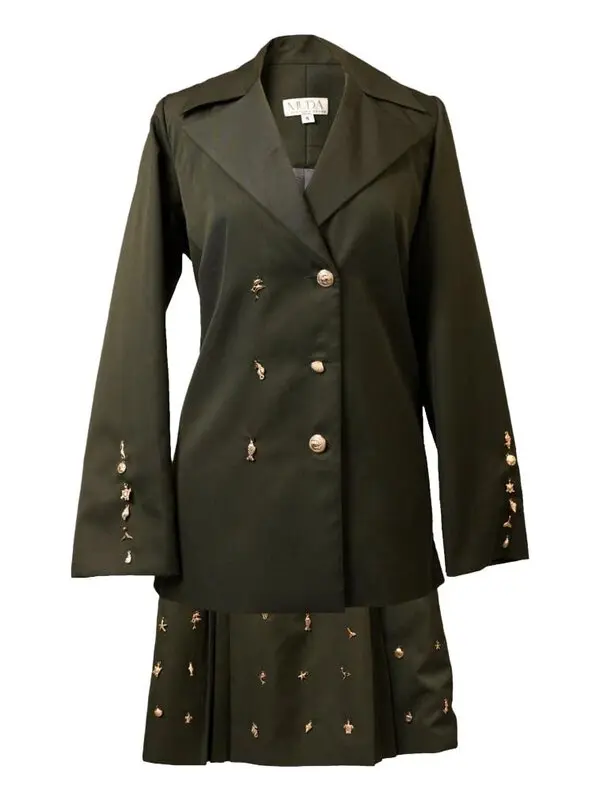 MUDA CLOTHING FZ LLC Olivia Co-ord Set - Green