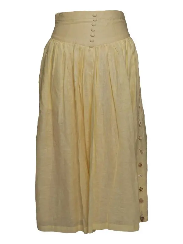 MUDA CLOTHING FZ LLC Ariel Maxi Skirt - Yellow