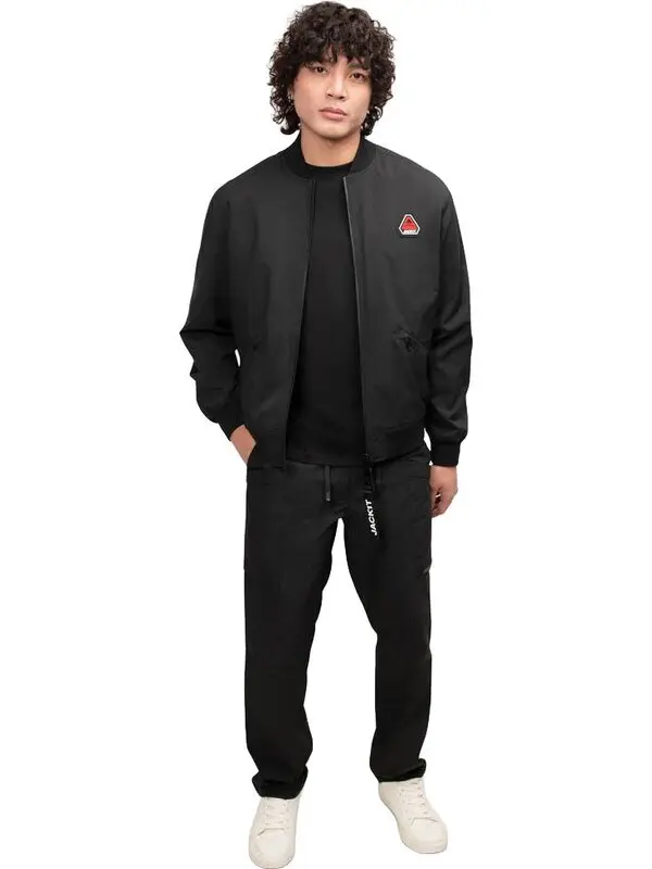 JACK1T Oberon Tech Bomber Jacket - Black
