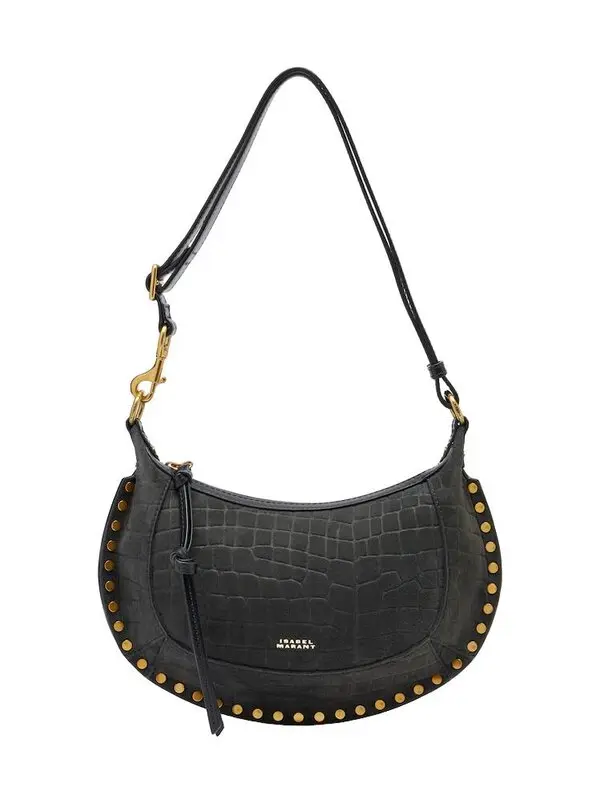 Isabel Marant Étoile Oskan Small Shoulder Bag - Grey