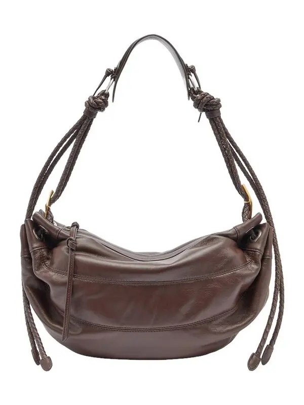 Isabel Marant Étoile Maia Medium Leather Shoulder Bag - Brown