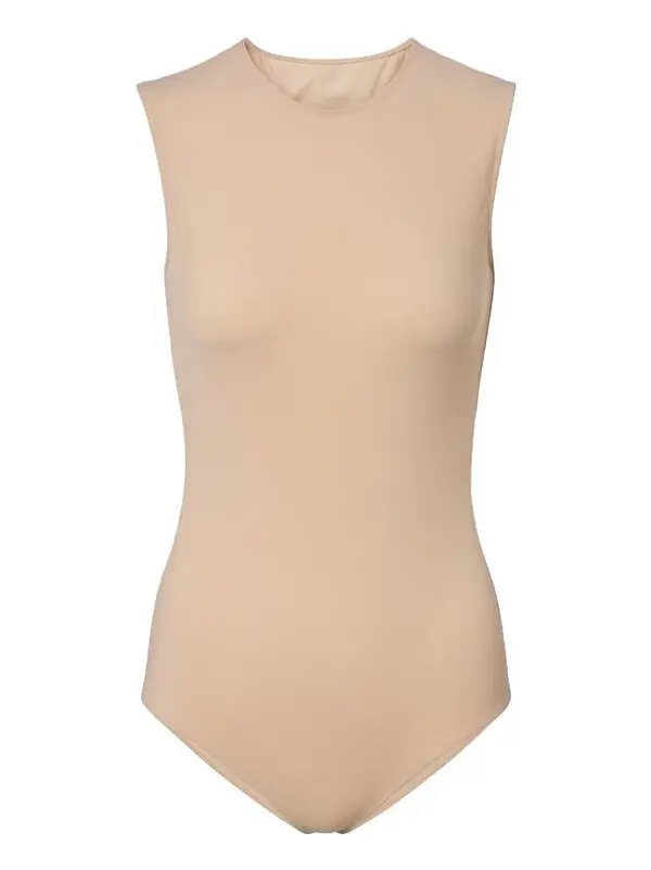 MAISON MARGIELA Jersey Bodysuit - Beige